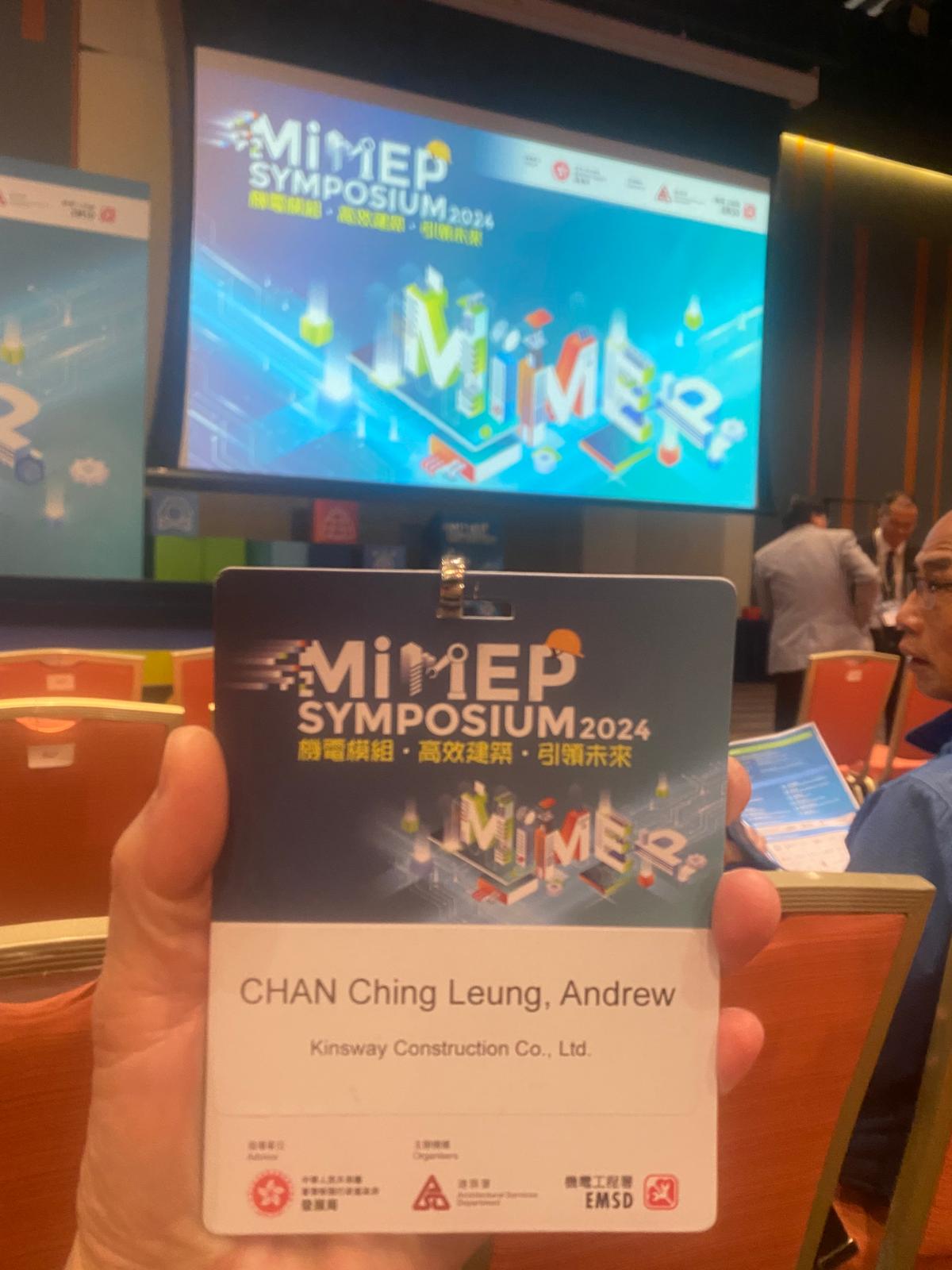 MiMEP Symposium 2024 - Kinsway Construction Co., Ltd.